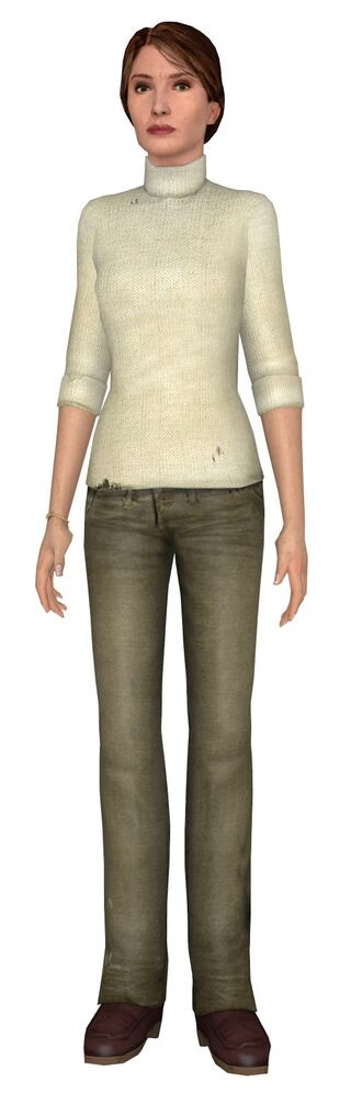 Half-Life 2: Episode Three Alyx Vance Concept Art Model and Textures ...