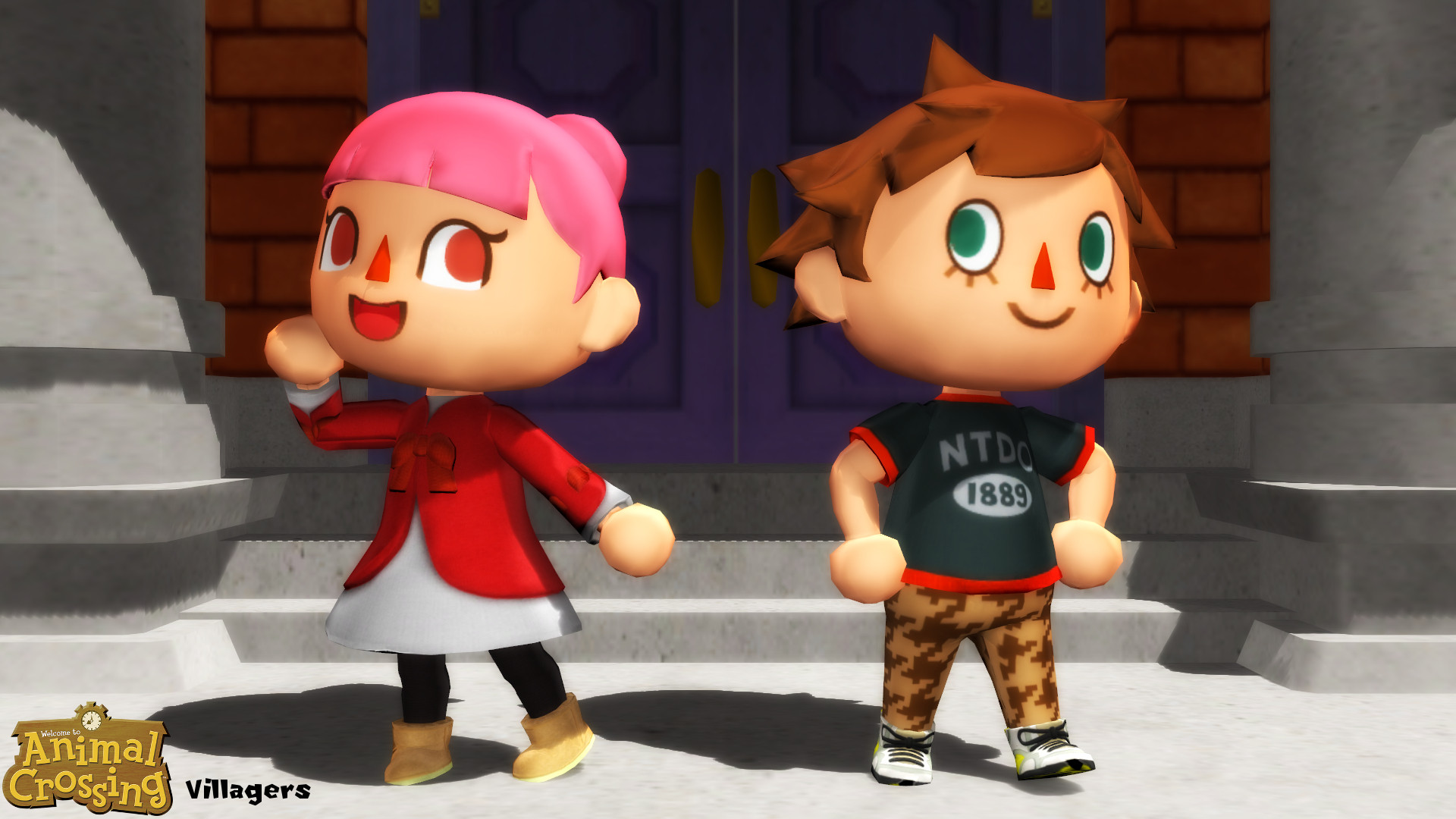 Villager Male from MK8 over Villager [Super Smash Bros. Ultimate ...