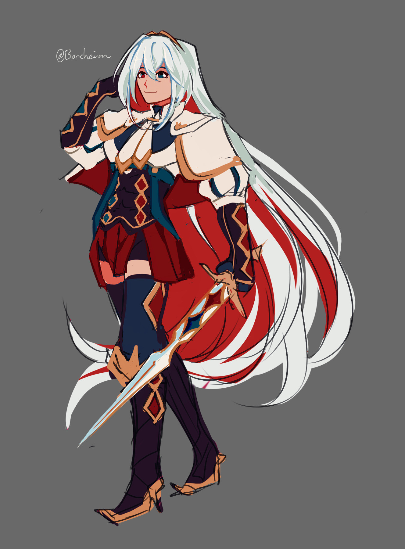 Alear (F) Main Outfit Recolor Request [Fire Emblem Engage] [Requests]