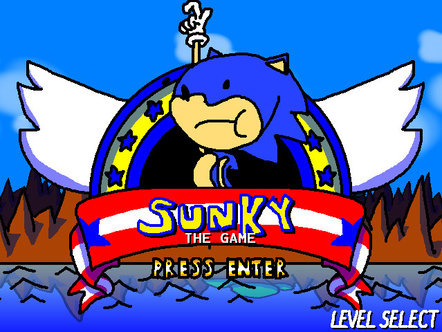 sunky in S3.AIR title screen [Sonic 3 A.I.R.] [Requests]