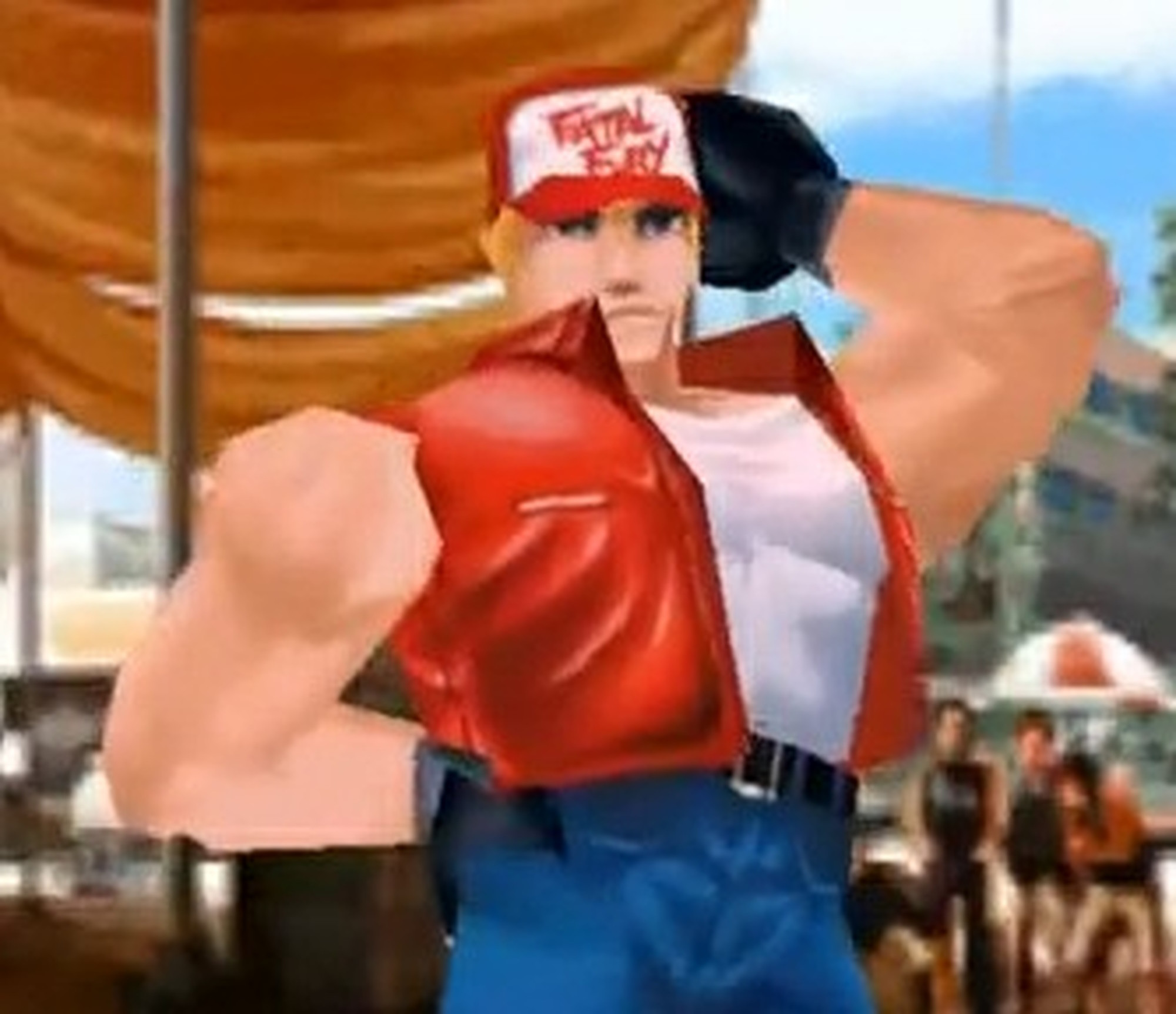 PlayStation 1 terry from Wild Ambition [Super Smash Bros. Ultimate ...