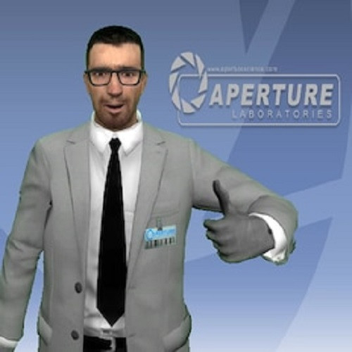 Aperture Scientist playermodel Request for Portal 2 | P2 Requests