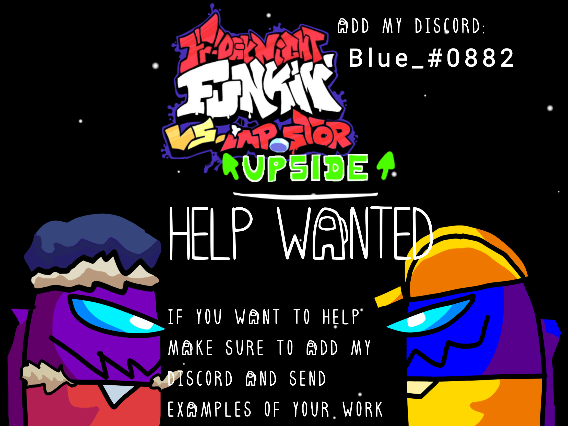 (HELP WANTED) Friday Night Funkin' VS Impostor Upside [Friday Night ...