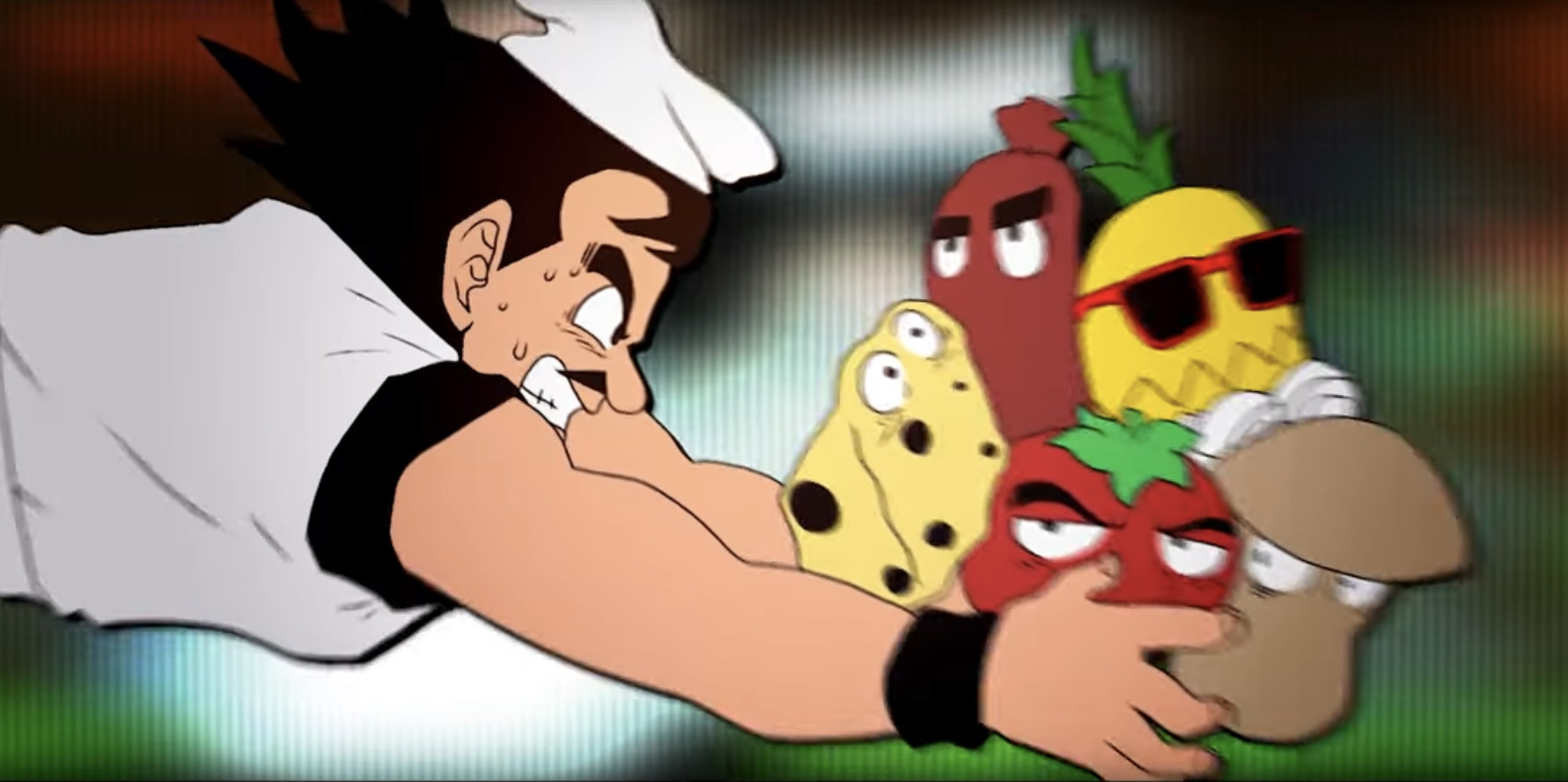 Cursed Anime Peppino [Pizza Tower] [Requests]