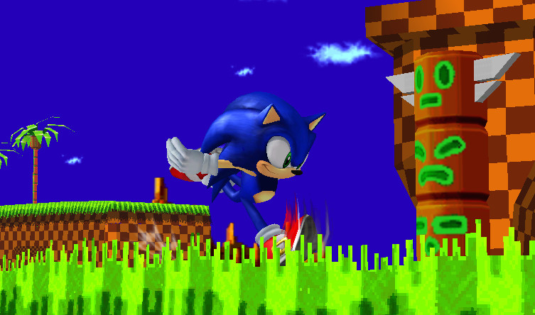(3.8K POINTS) Akaneia Sonic Model Port Request for Super Smash Bros ...