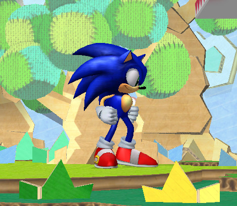 (3.8K POINTS) Akaneia Sonic Model Port Request for Super Smash Bros ...