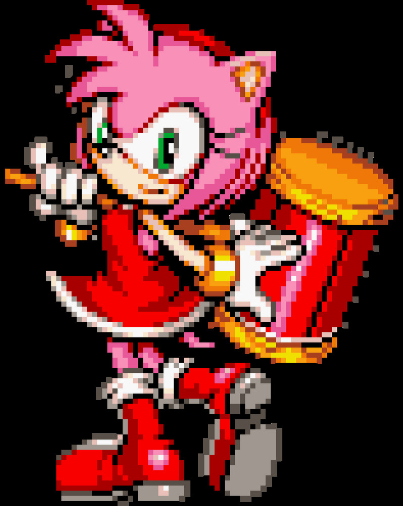 Amy Advance In Sonic 3 AIR Request for Sonic 3 A.I.R. | S3AIR Requests