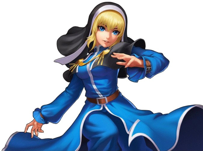 Goenitz as Goeniko（or Lady Goenitz from KOF all stars) Request for The ...