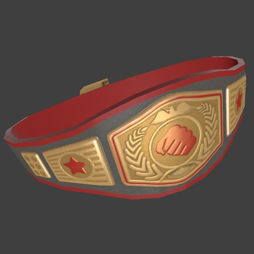 The Heavy-Weight Champ Belt Over the Chekhov Punch's Chains Request for ...