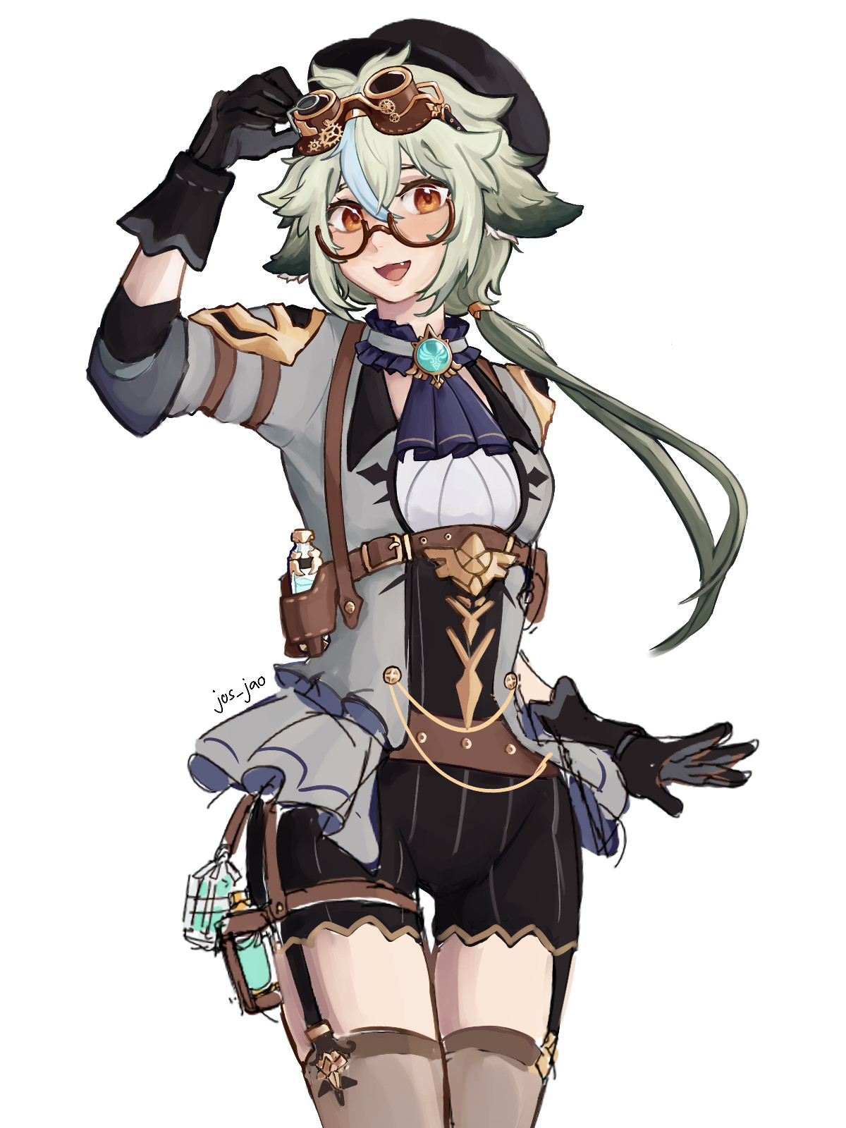 Steampunk Sucrose Request for Genshin Impact | GI Requests