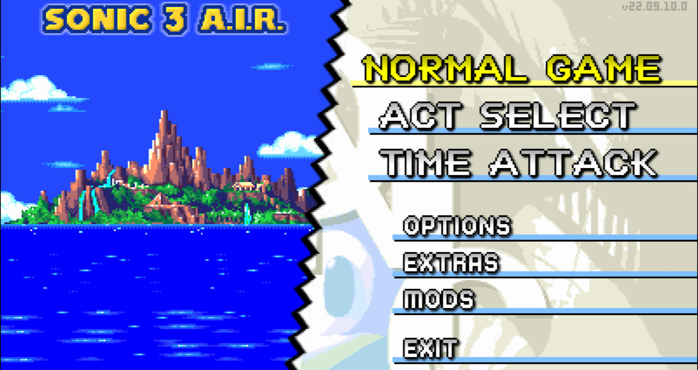 Main Menu Customizer Request for Sonic 3 A.I.R. | S3AIR Requests