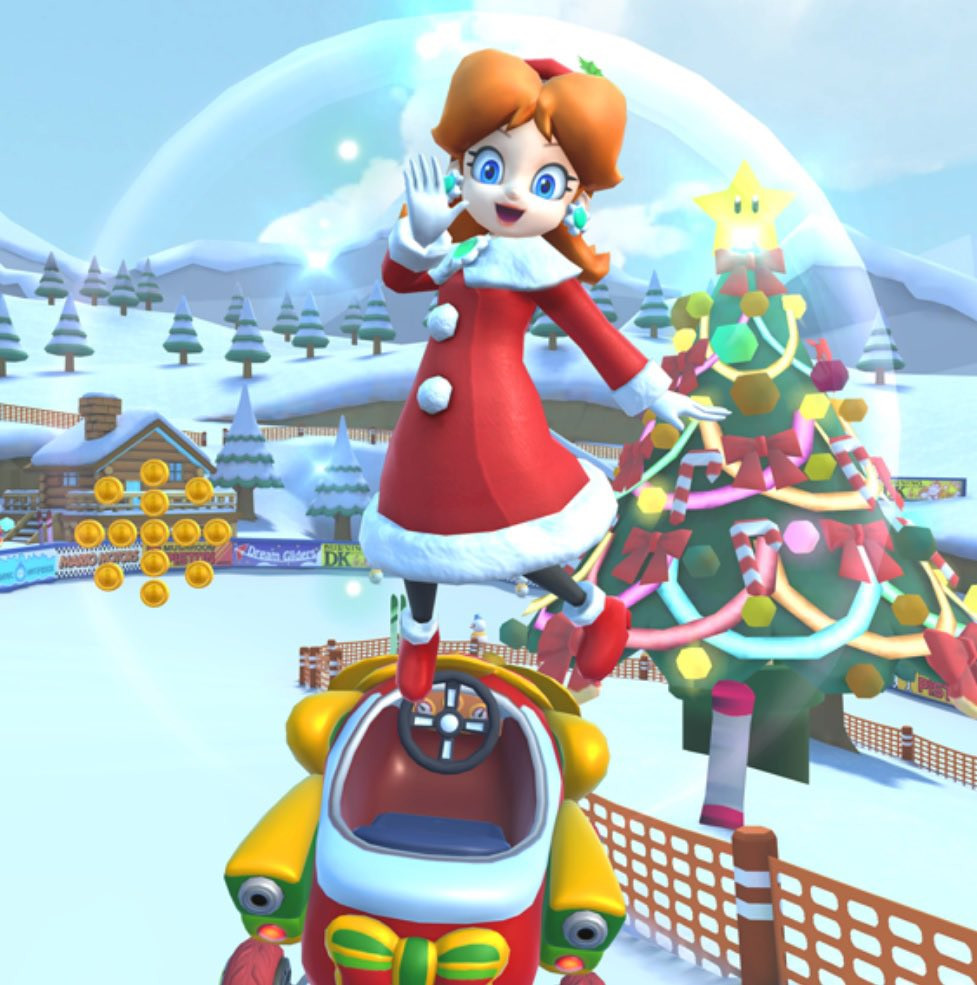 Holiday cheer daisy w/ tour animations? Request for Mario Kart 8 | MK8 ...