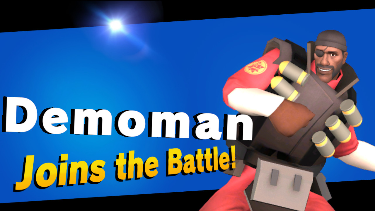 Demoman (Team Fortress 2) Over Ike Request for Super Smash Bros. Ultimate | SSBU Requests