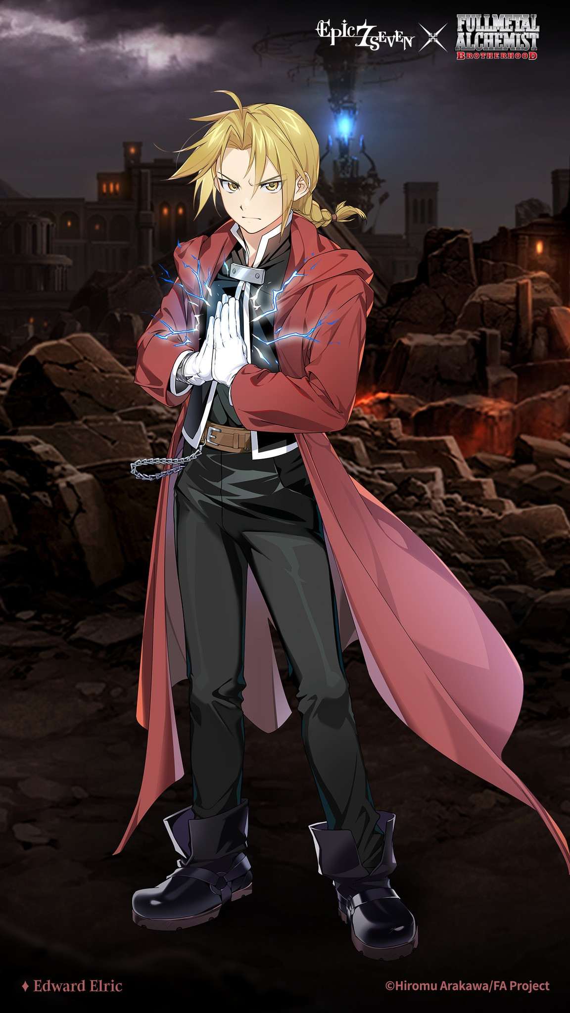 Edward Elric over Albedo Request for Genshin Impact | GI Requests