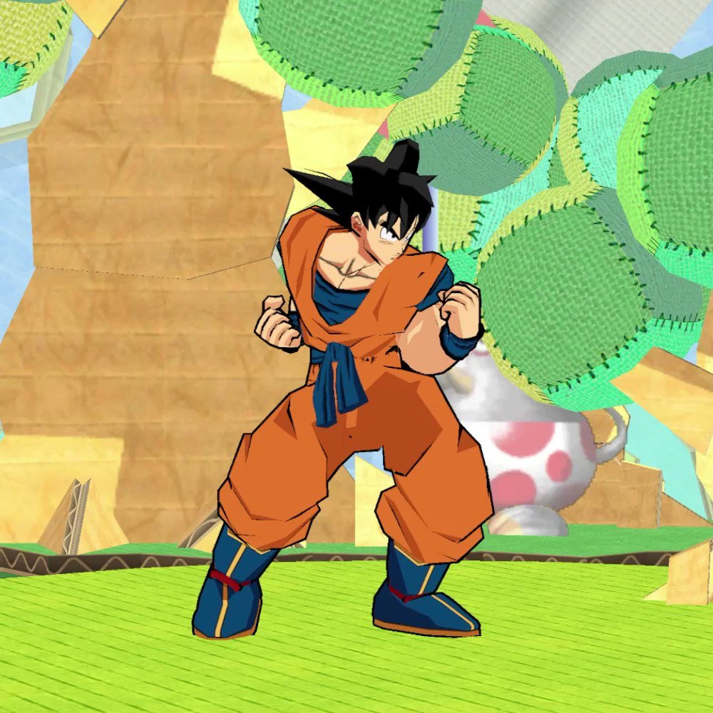 Base-form Goku over Captain Falcon Request for Super Smash Bros ...