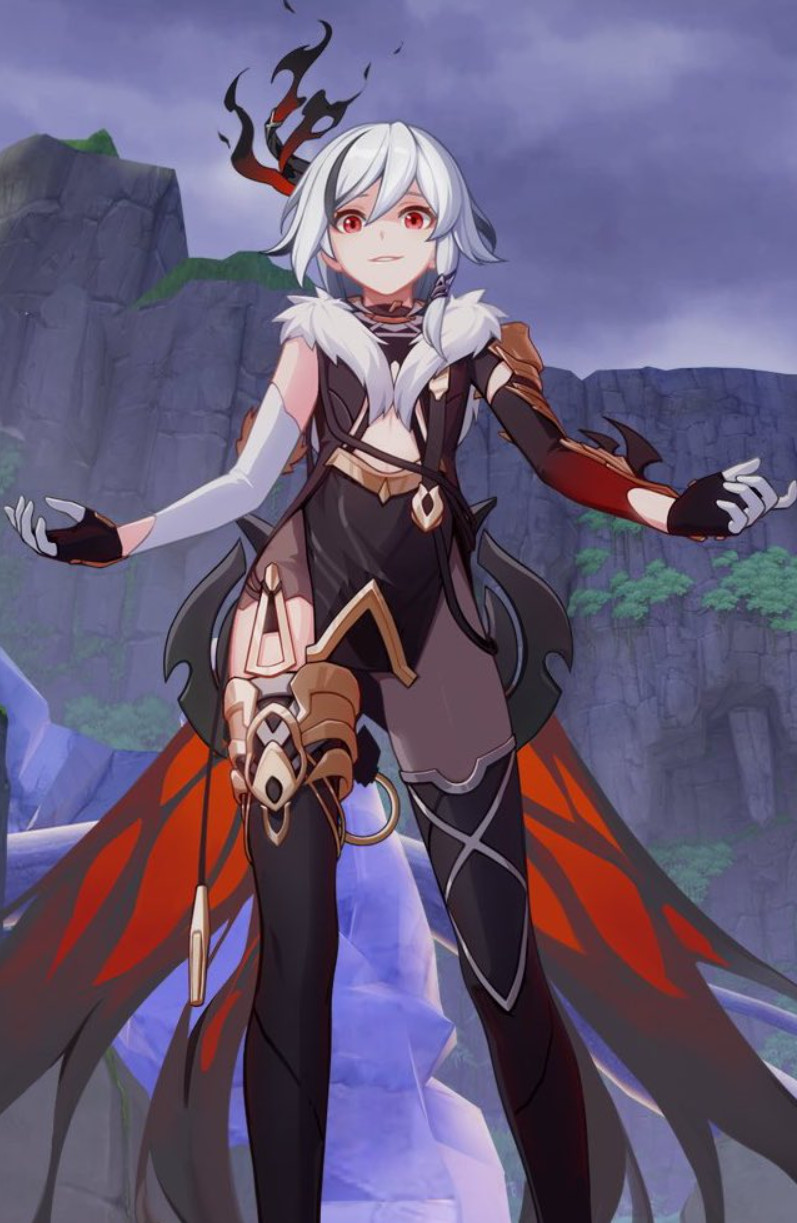 Onyx Simurgh Fu Hua As Shikanoin Heizou Request for Genshin Impact | GI ...