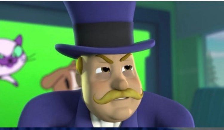 Mayor Humdinger (Paw Patrol) over Theodore Peterson Request for Hello ...