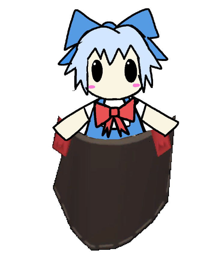 Pocket Cirno (Pocket Medic Skin) Request for Team Fortress 2 | TF2 Requests