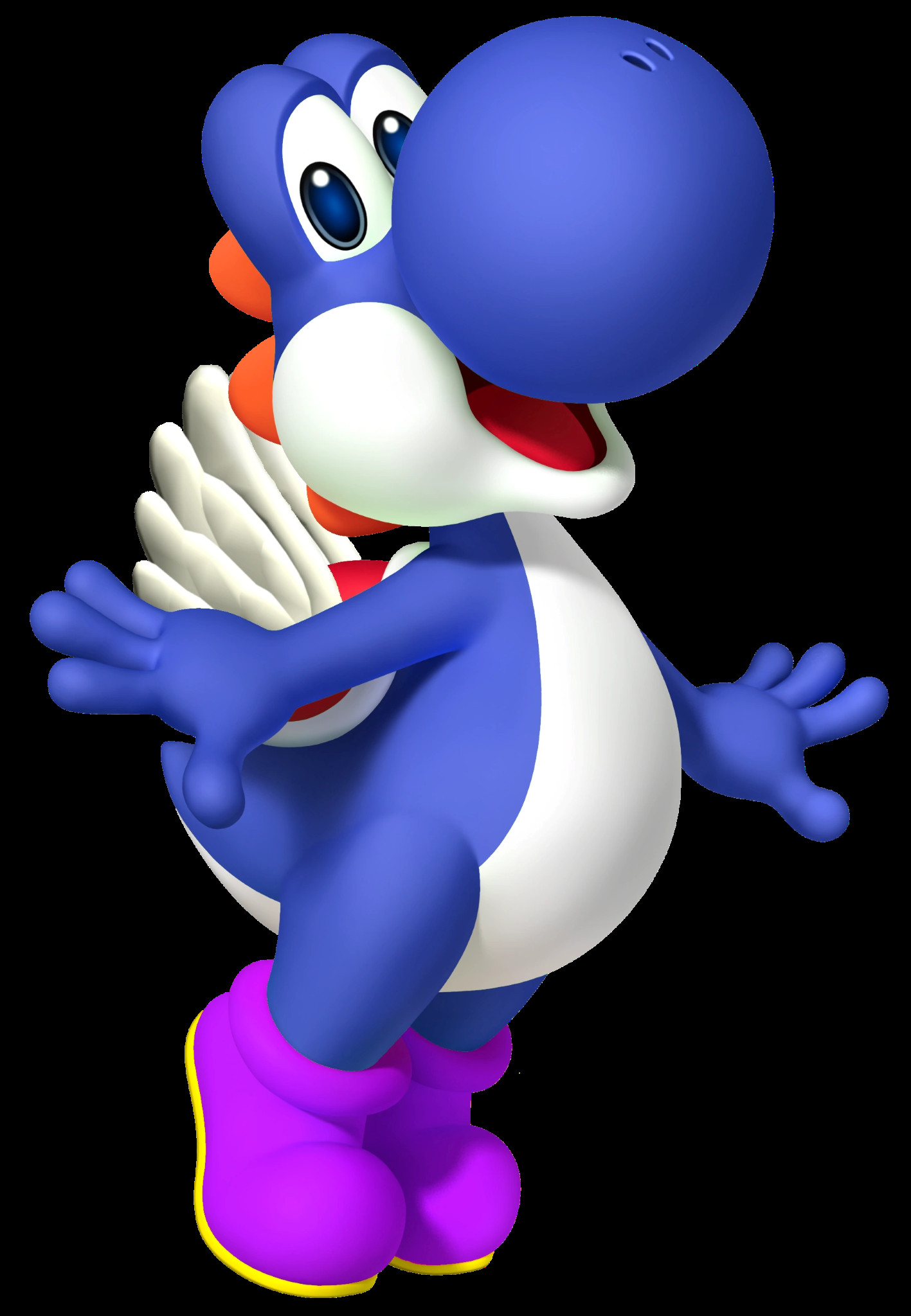 Blue Yoshi Wings