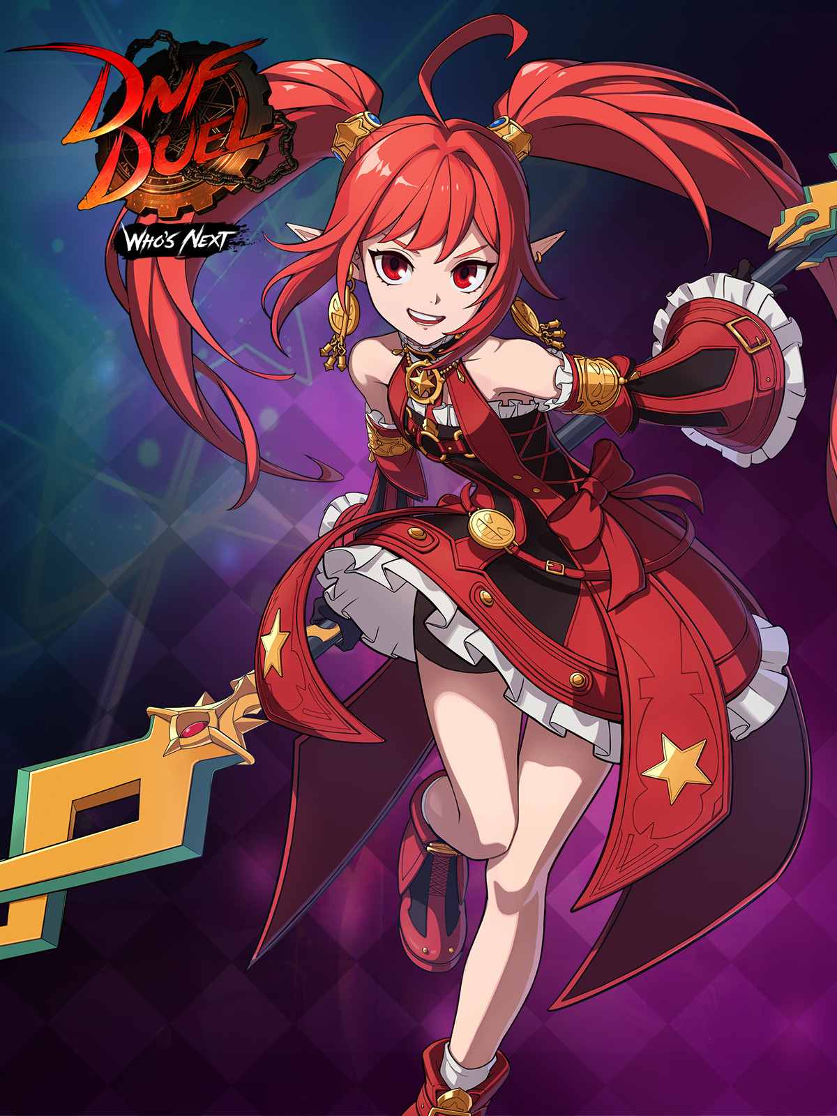 Black Rock Shooter Color for Battle Mage Request for DNF Duel | DNF Requests