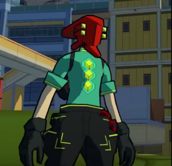 bomb rush cyberfunk Red playermodel Request for Garry's Mod | GMod Requests