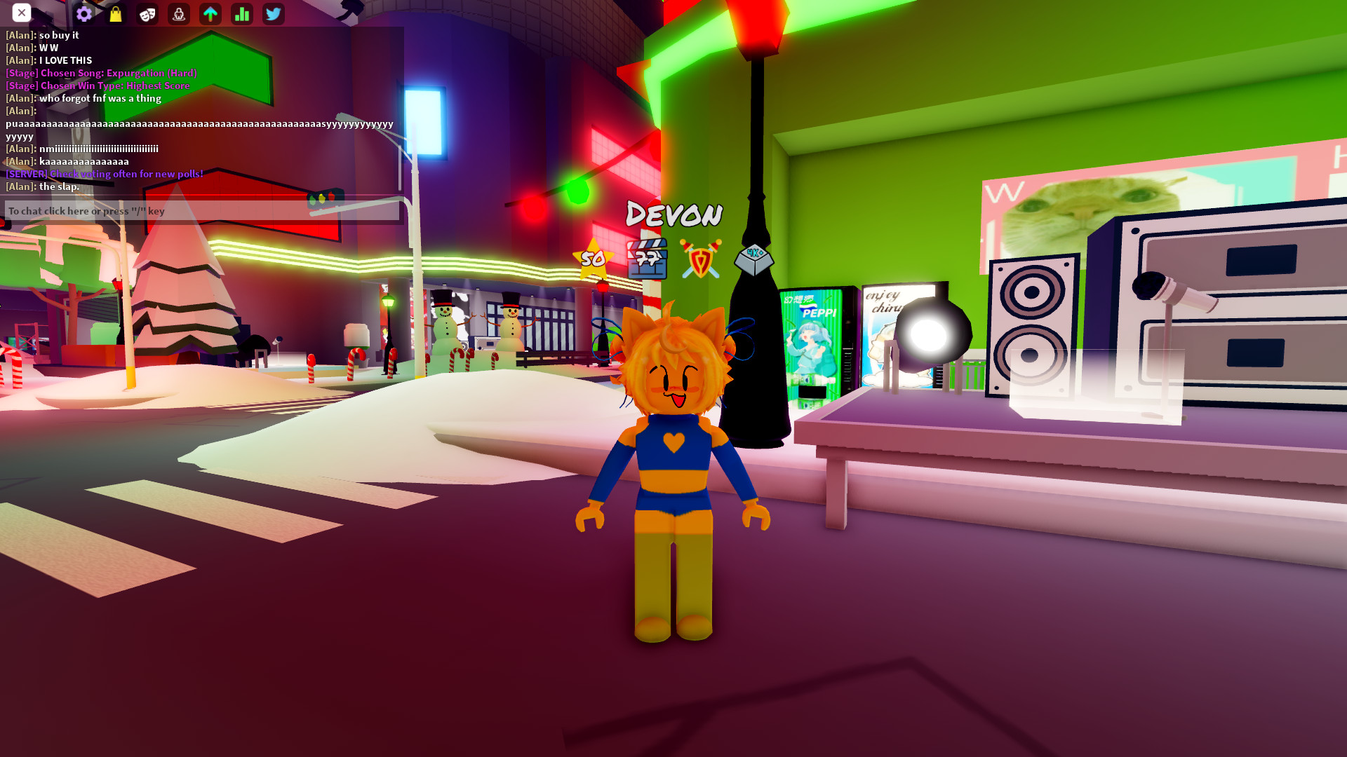 can anyone make sprites for my roblox character Request for Friday ...