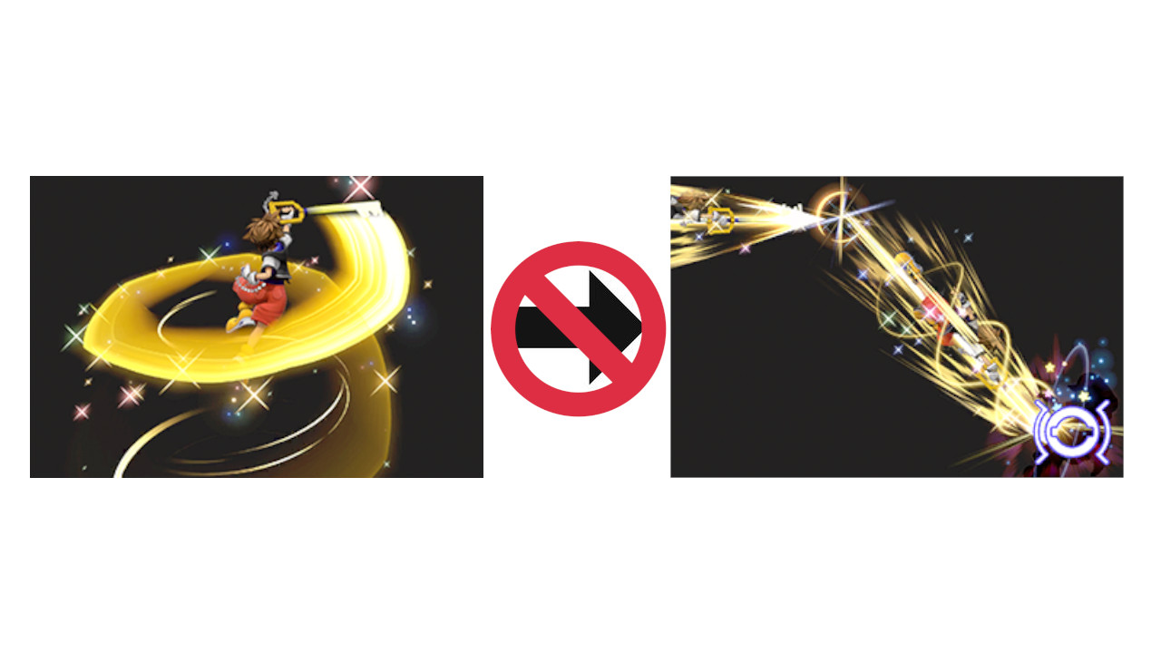 Sora not using Sonic Blade (Side B) after Aerial Sweep (Up B) Request for Super Smash Bros ...