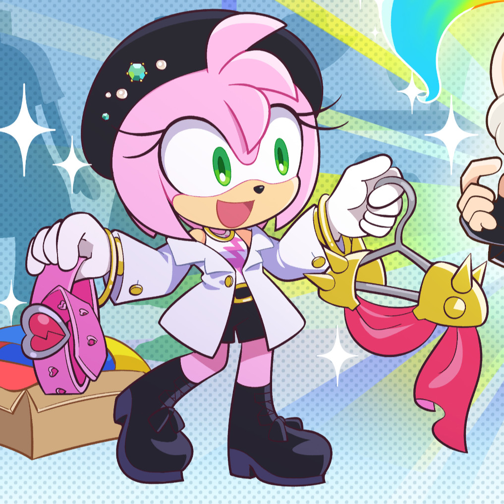 AMY with this Cute Outfit from Sonic Channel JP? Request for Sonic ...