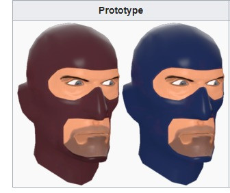 TF2 Prototype Spy Head Texture Request for Team Fortress 2 | TF2 Requests