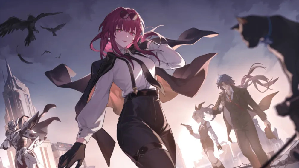 Kafka - Trailer outfit ( black overcoat with tie ) Request for Honkai ...