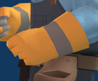 make the hazard handler glove the same as the cute suit glove Request ...