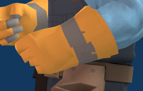 make the hazard handler glove the same as the cute suit glove Request ...