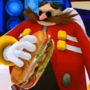 Can Someone rip Eggmans sandwich model from that one cutscene Request ...