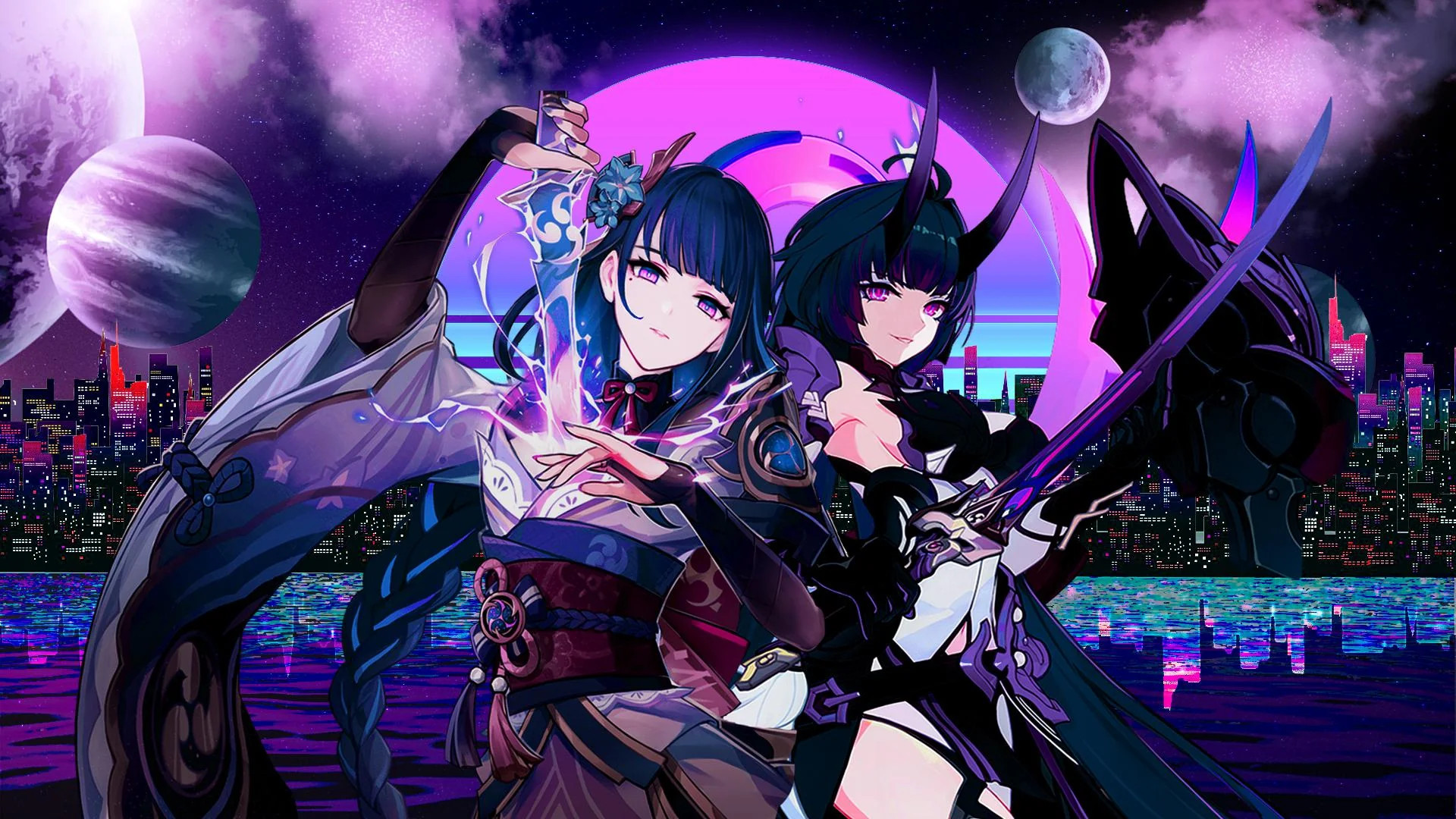 Acheron but Raiden mei/ Shogun Request for Honkai Star Rail | HSR Requests