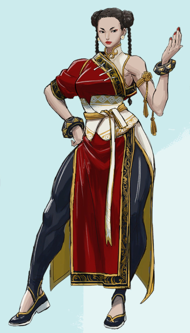 This specific unused design as a skin for Chun-Li Request for Street ...