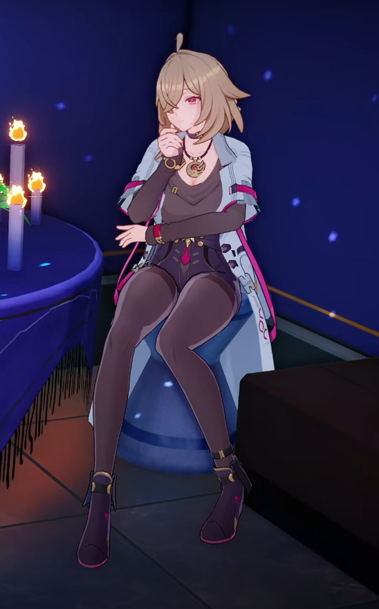 Ruan Mei with Chenxue outfit Request for Honkai Star Rail | HSR Requests