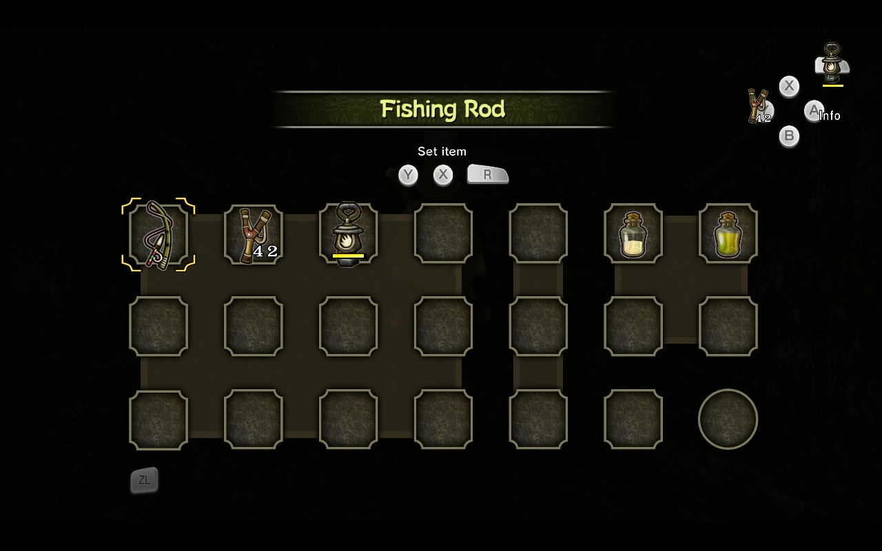 Pro Controller Item Menu In Gamepad Off-TV Mode Request for The Legend ...