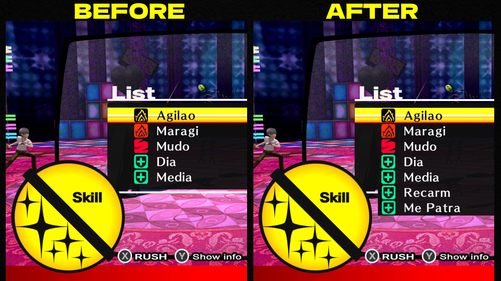 Expanded Skill Menu Request for Persona 4 Golden PC (64 Bit) | P4G64 ...