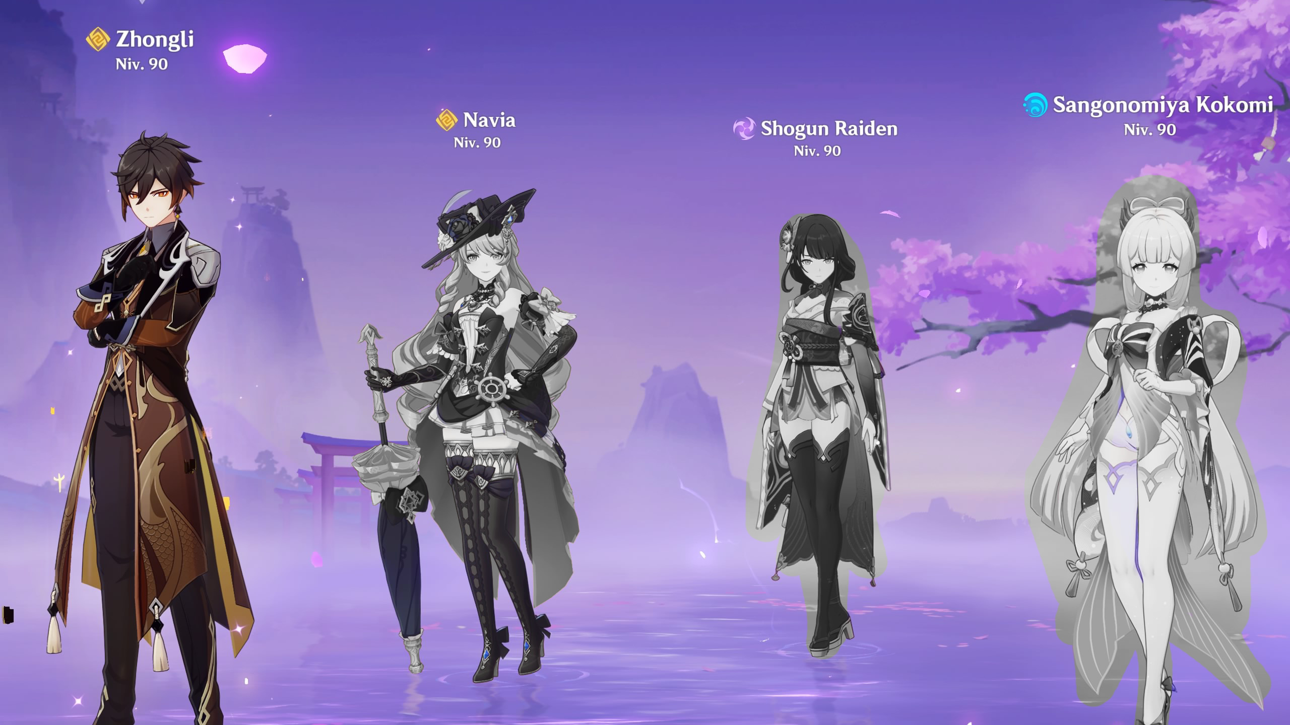 All Characters in Black and White (Male and Female for equal) Request ...