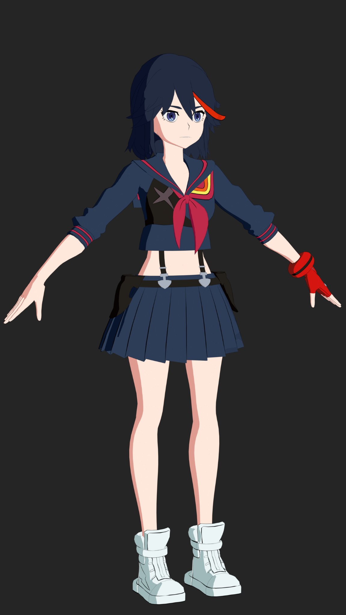 Ryuko Matoi Over Sol Badguy Request for GUILTY GEAR -STRIVE- | GGST ...