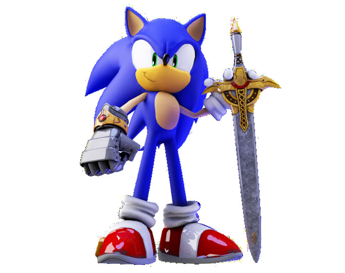 Sonic And The Black Knight Sonic Excalibur Sonic | Sonic And The Black