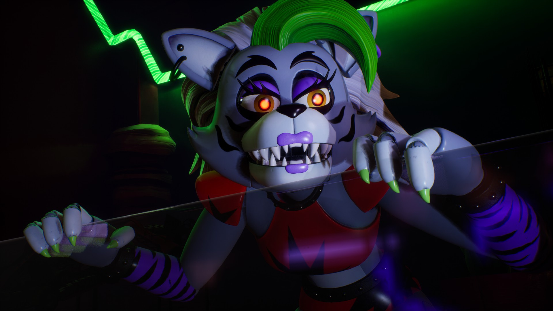 glowing eyes Request for Five Nights at Freddy's: Security Breach ...