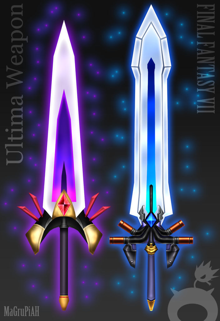 ultima weapon over clouds buster sword Request for Super Smash Bros ...