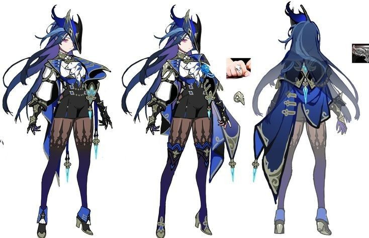 Concept Art Clorinde Request for Genshin Impact | GI Requests