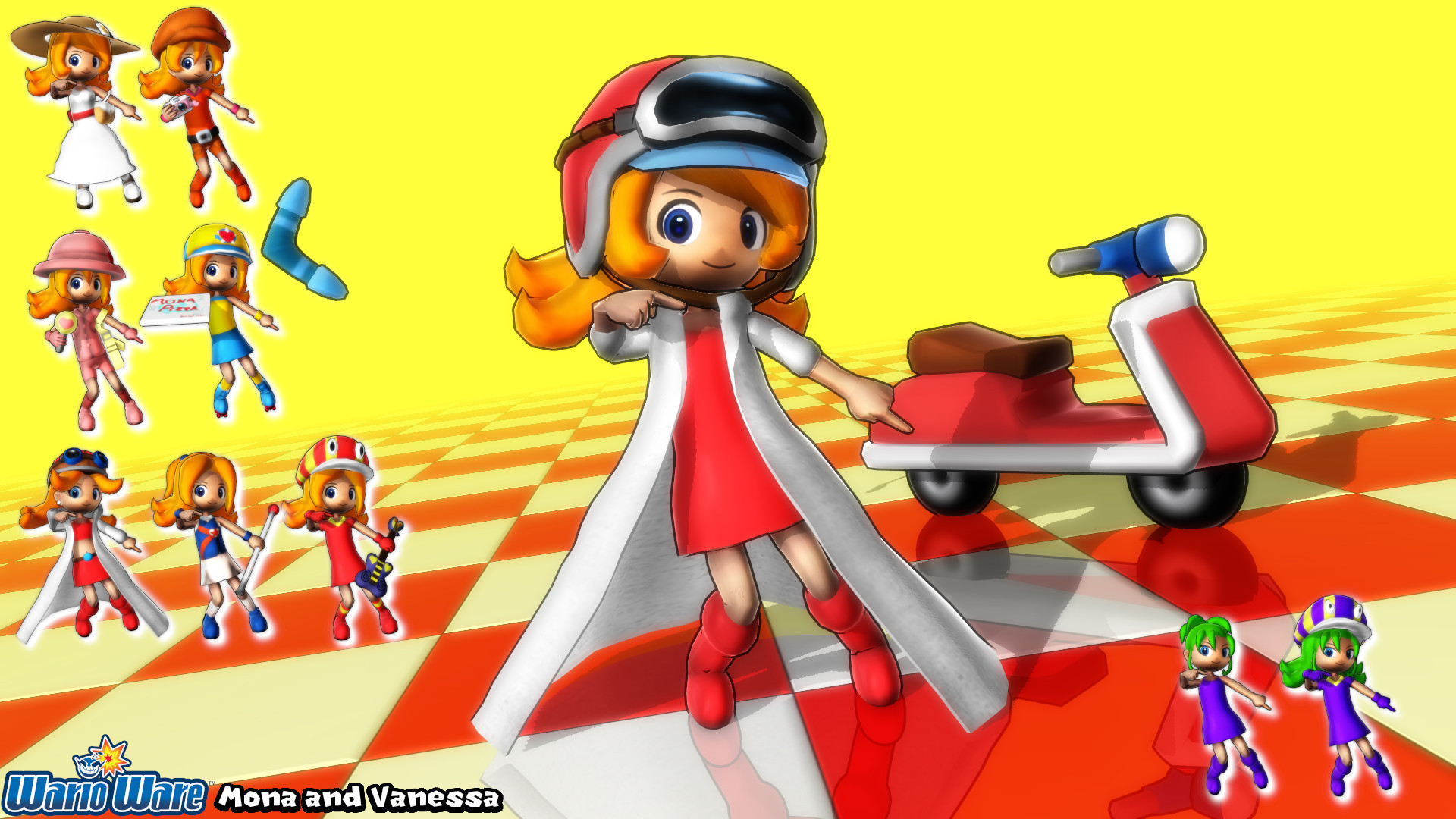 Mona from WarioWare over Peachette Request for Mario Kart 8 Deluxe ...