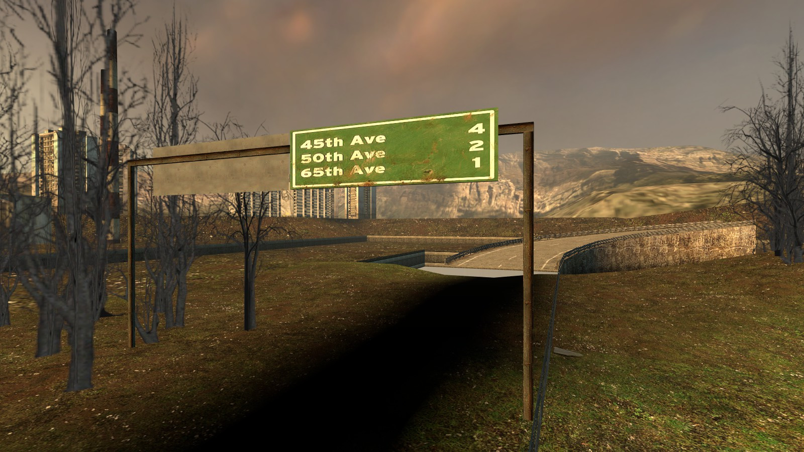 Change the beta highway sign from d1_canals_11 Request for Half-Life 2 ...