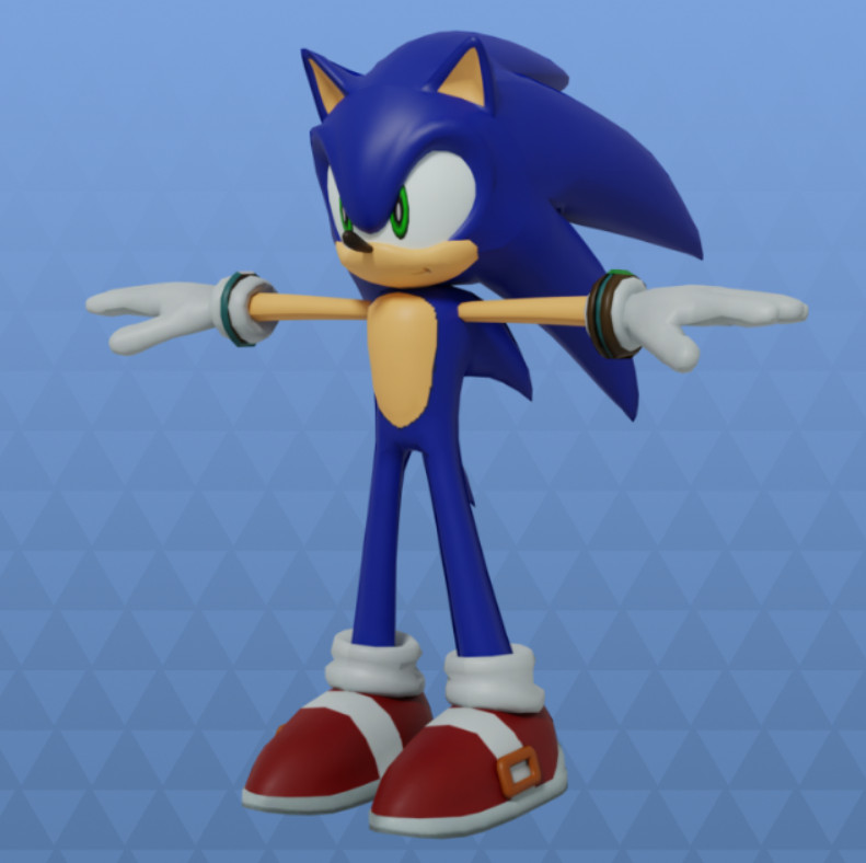 Sonic 06 Gameplay Models Request for Sonic Frontiers | Frontiers Requests