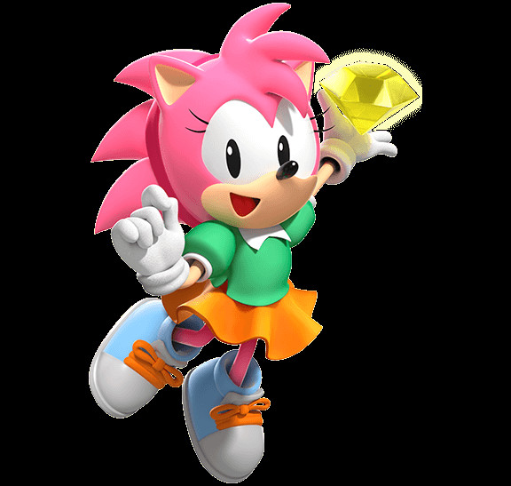 Superstars Classic Amy Over Classic Sonic Request for Sonic Generations ...
