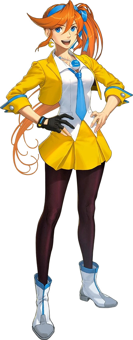 Athena as Athena Cykes (Ace Attorney) Request for The King of Fighters ...