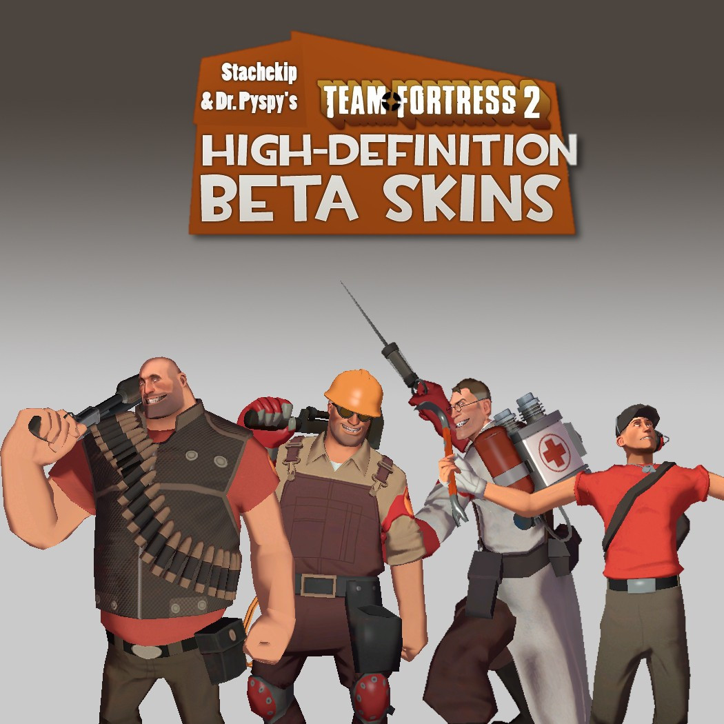 High-Definition Beta Player Skins for Casual Request for Team Fortress ...
